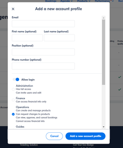 How to provide us access to your GetYourGuide portal? – TourCMS